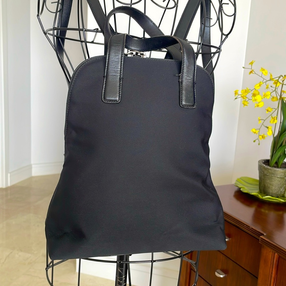 Coach Vintage Nylon/ Leather Backpack - Gem